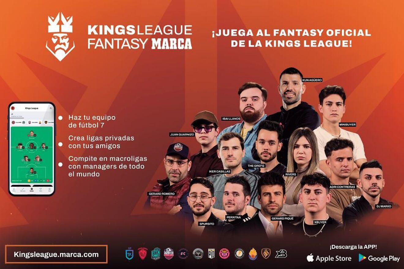 Cómo jugar a Kings League Fantasy MARCA en el móvil