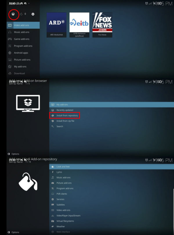 Cómo instalar addons en Kodi Matrix en 2023