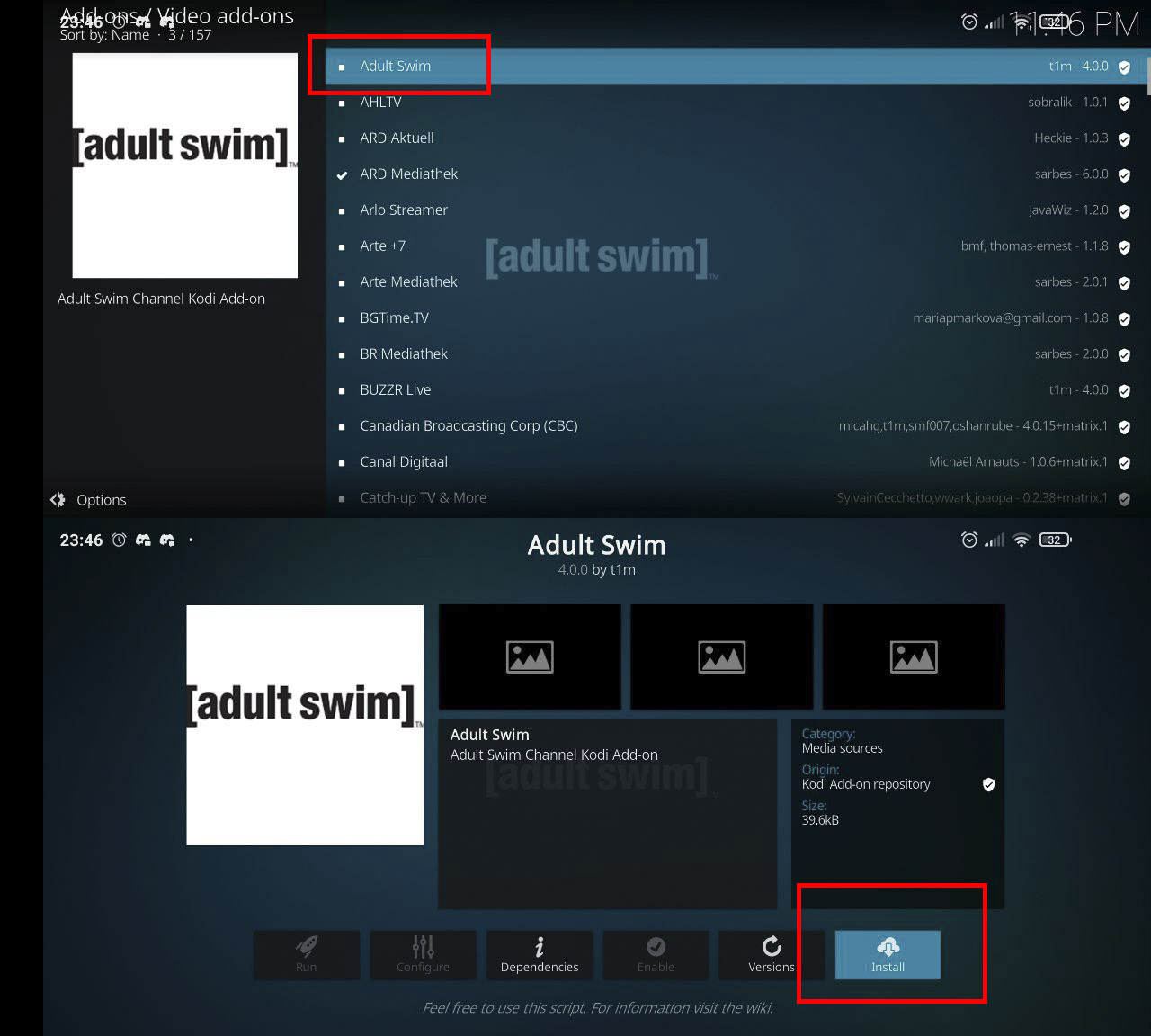 Cómo instalar addons en Kodi Matrix en 2023