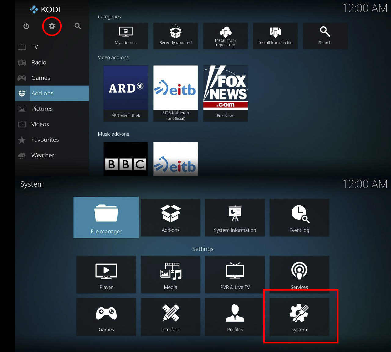 Cómo instalar addons en Kodi Matrix en 2023
