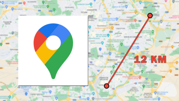 Cómo medir distancias en Google Maps