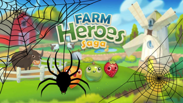 5 trucos para superar los niveles con arañas de Farm Heroes Saga