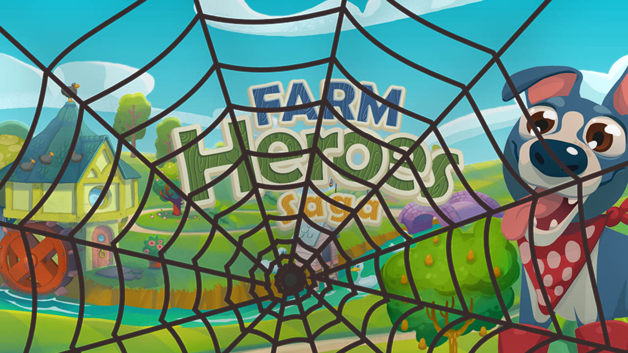 5 trucos para superar los niveles con arañas de Farm Heroes Saga