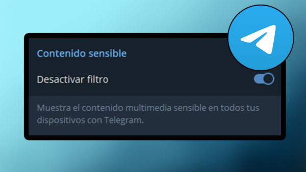 Cómo mostrar el contenido sensible de un chat en Telegram