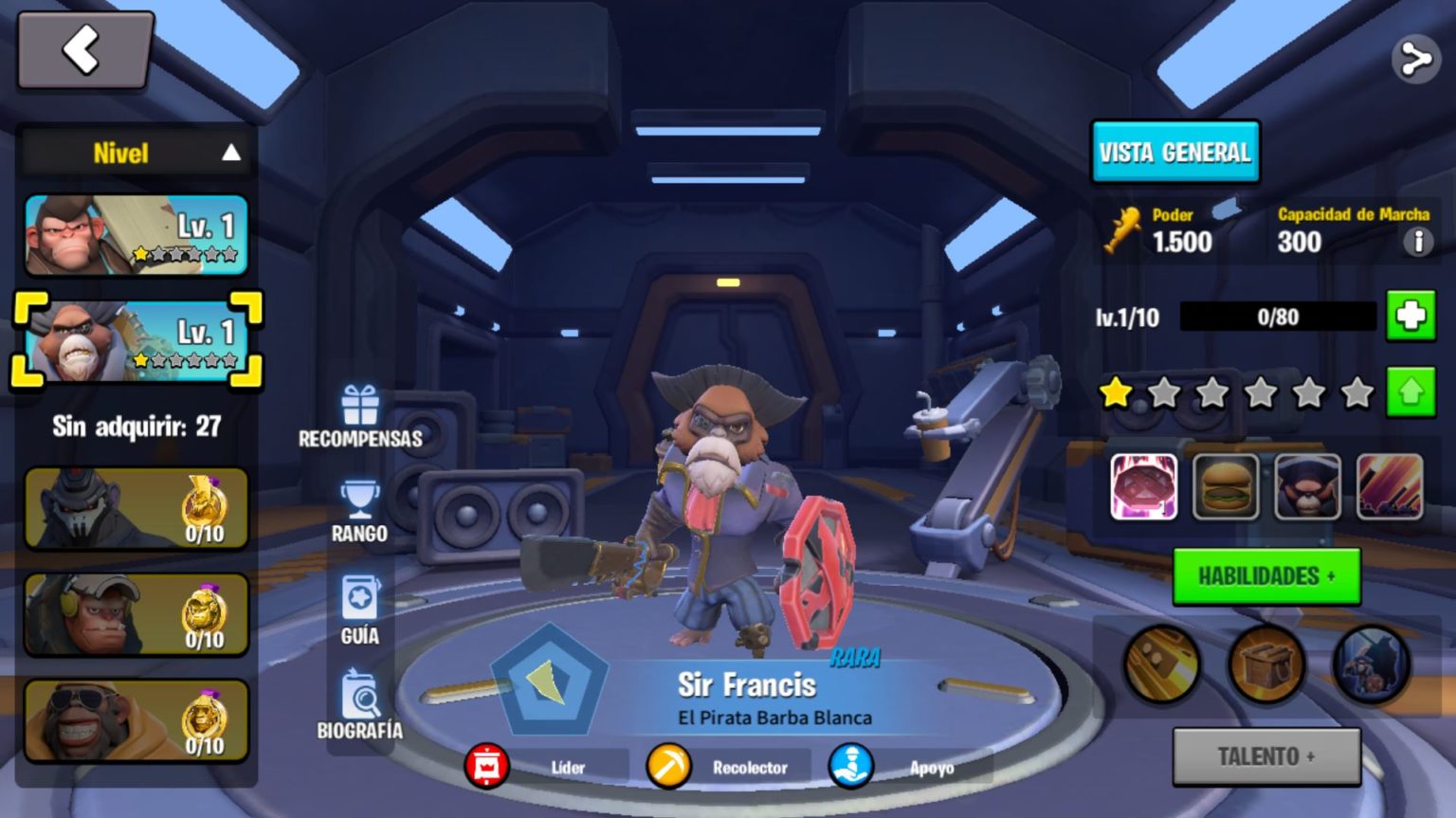 Los mejores héroes de Age of Apes