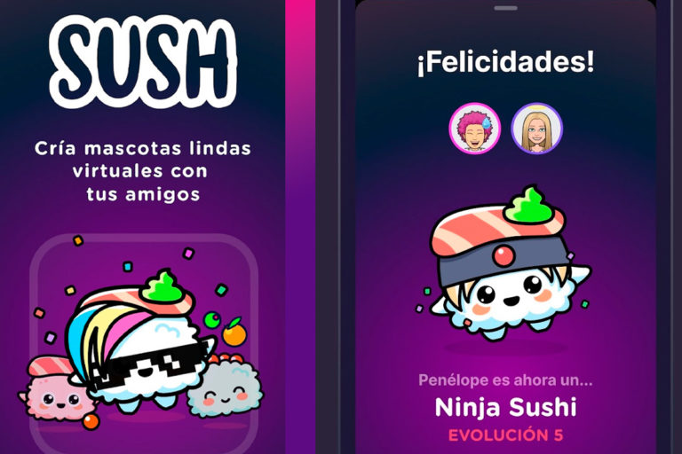 SUSH, la mascota virtual a lo Pou y Tamagotchi que triunfa en móviles