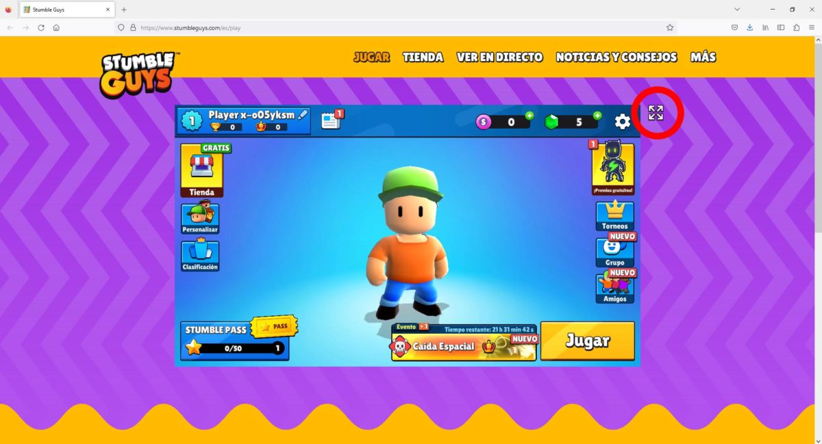 Cómo jugar a Stumble Guys Web online sin descargar nada
