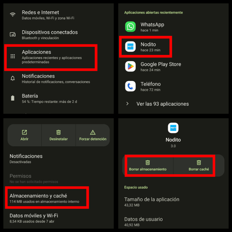 Nodito no funciona: cómo solucionarlo