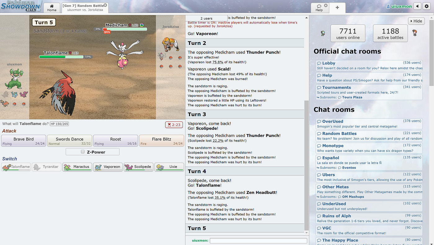 Cómo usar Teambuilder en Pokémon Showdown