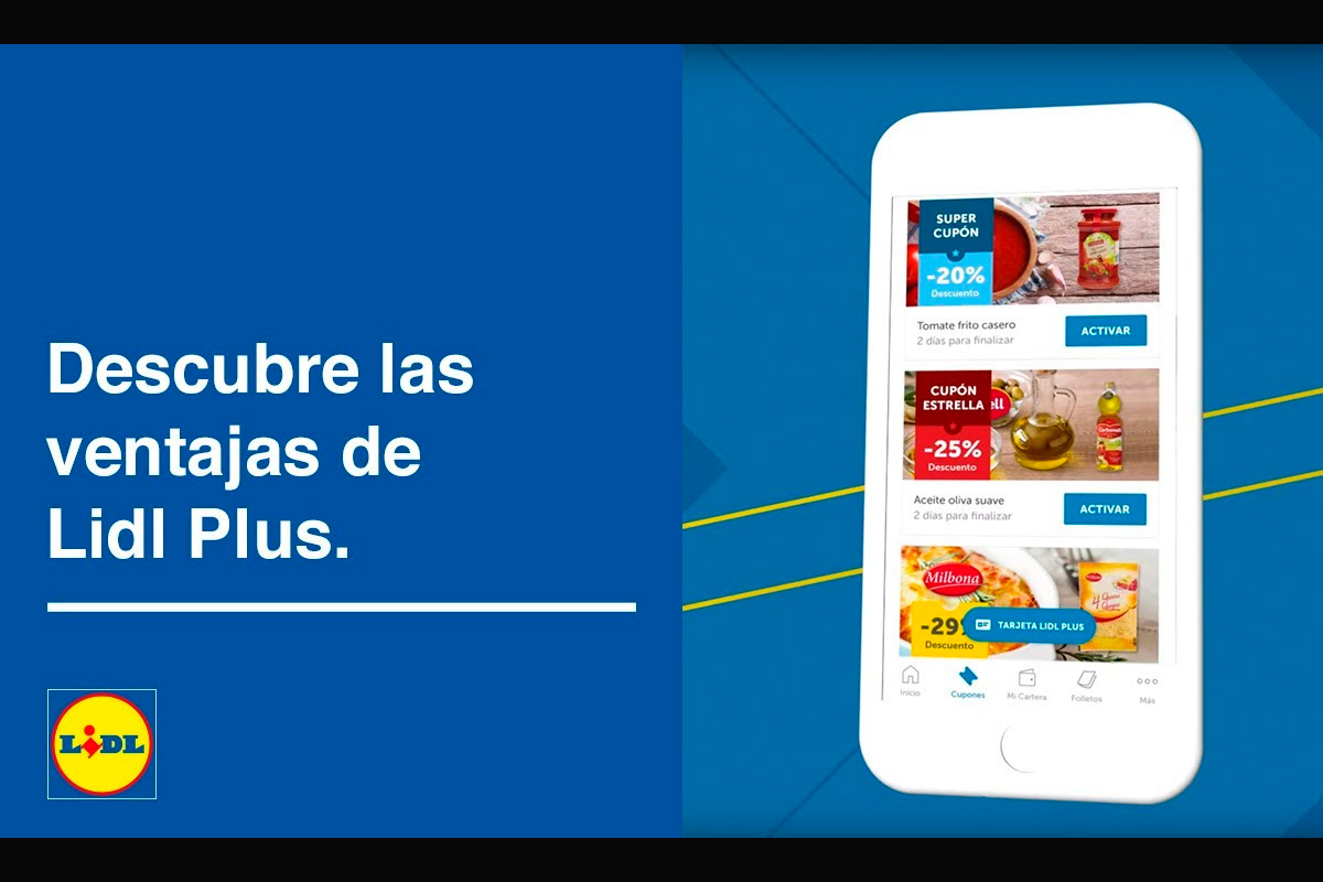 Cómo conseguir cupones de descuento en la app Lidl Plus
