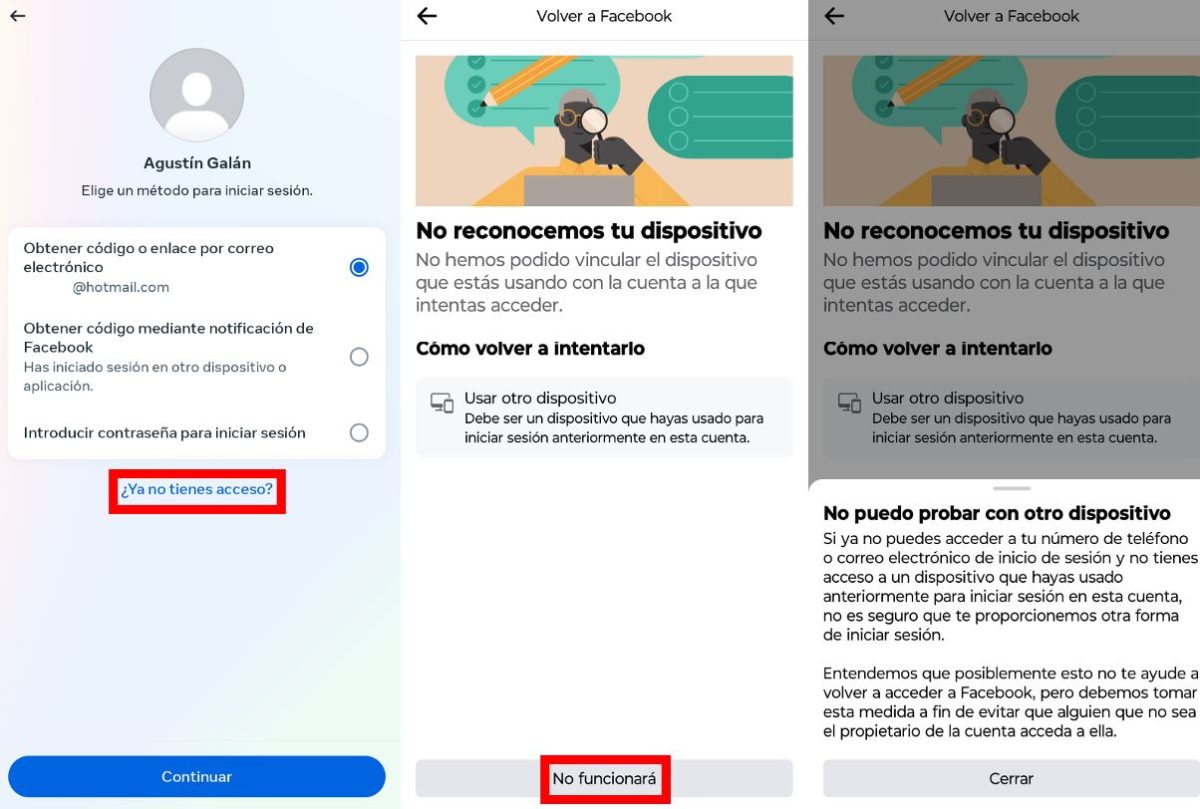 Guía paso a paso de Facebook: cómo recuperar tu cuenta de Facebook