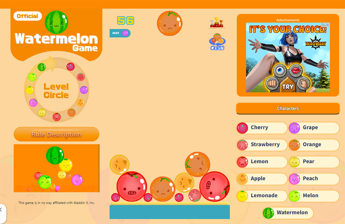 Las mejores versiones del juego de la sandía gratis para tu móvil y PC