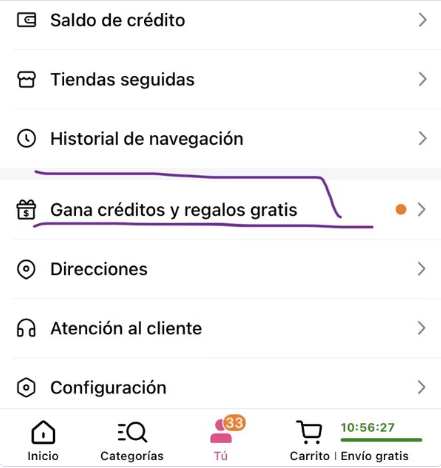 Cómo ganar cosas gratis en Temu