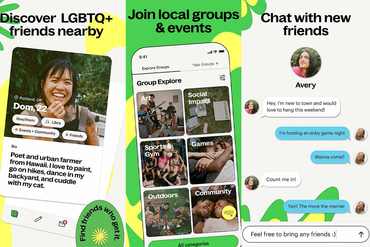 Las mejores apps de citas queer para ligar con personas LGTBIQA+