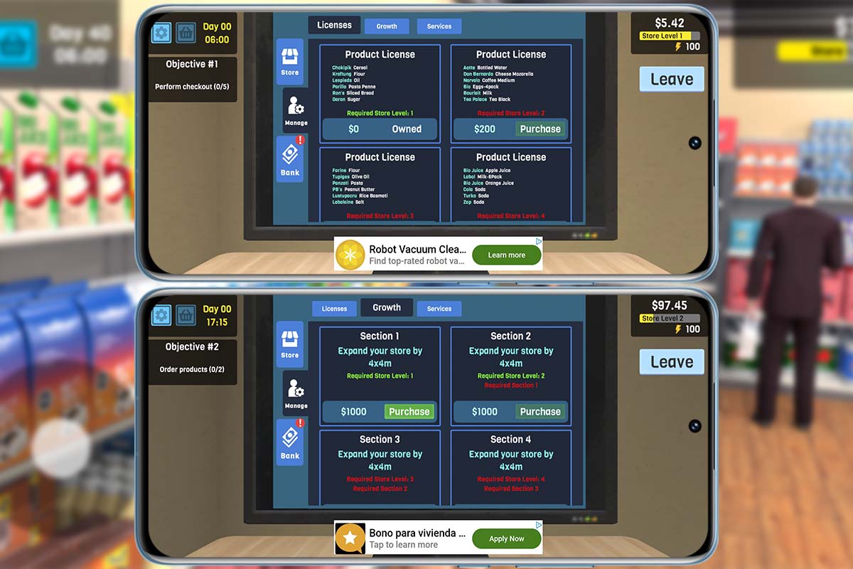 Cómo descargar gratis Manage Supermarket Simulator en Android