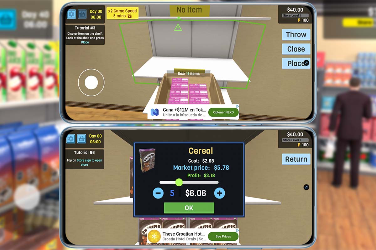Cómo descargar gratis Manage Supermarket Simulator en Android