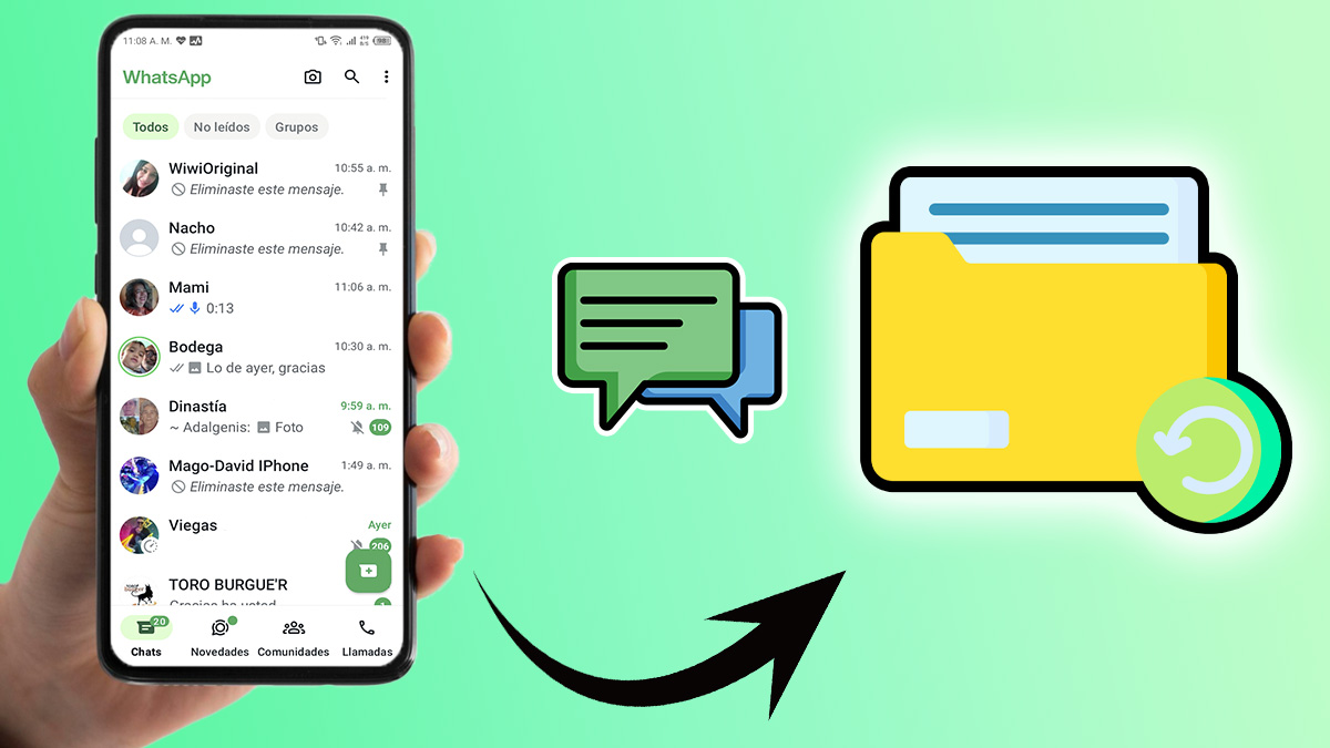 ¿Es posible recuperar los mensajes eliminados de WhatsApp?