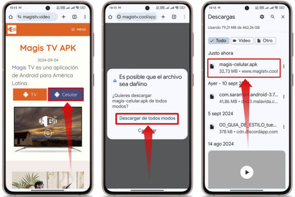 Nuevo método para descargar e instalar Magis TV en tu móvil Android