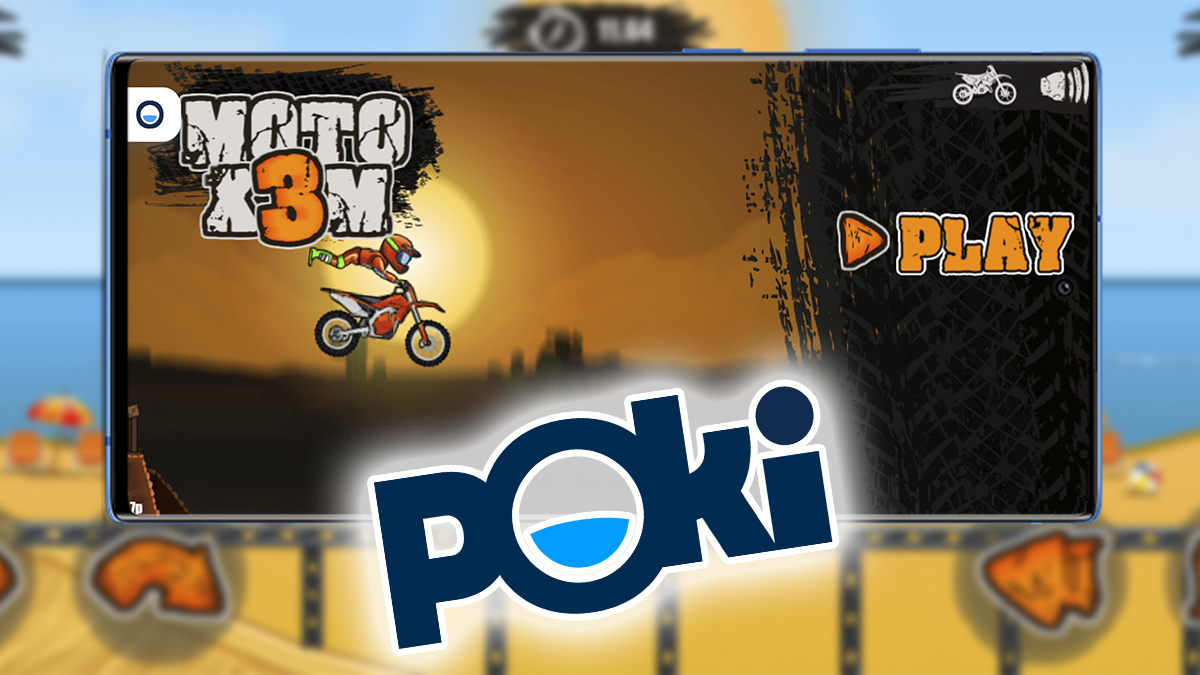 Cómo jugar a Moto X3M Bike Race en Poki gratis desde el móvil