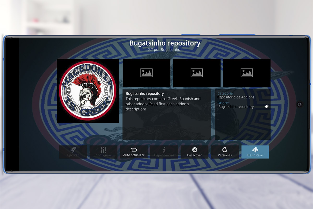 Por qué no encuentro la carpeta zip al instalar Luar en Kodi