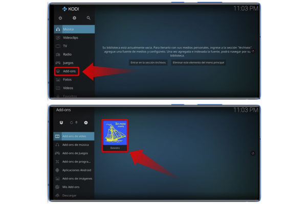 Cómo configurar el addon Balandro en español en Kodi 2024