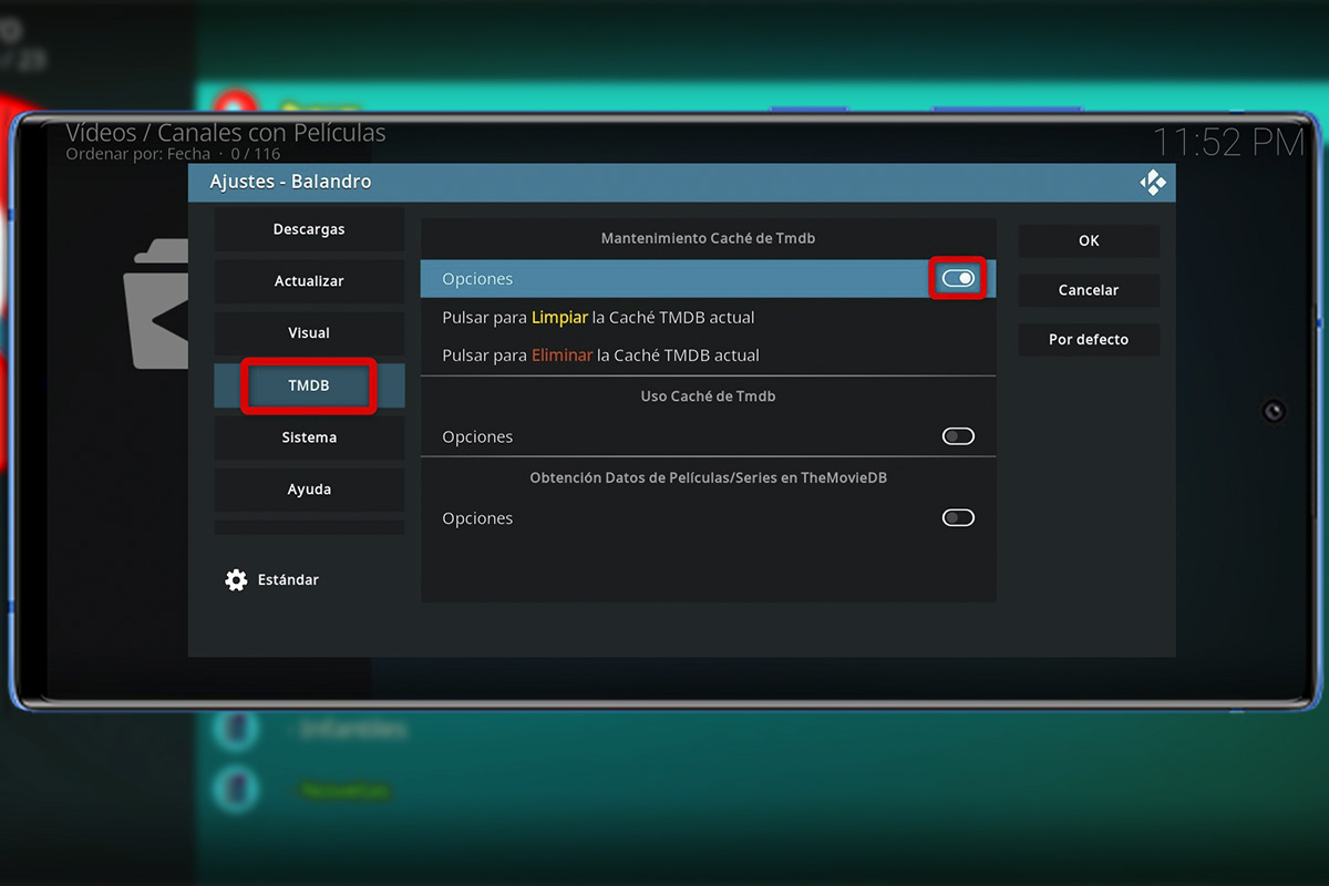 Cómo configurar el addon Balandro en español en Kodi 2024