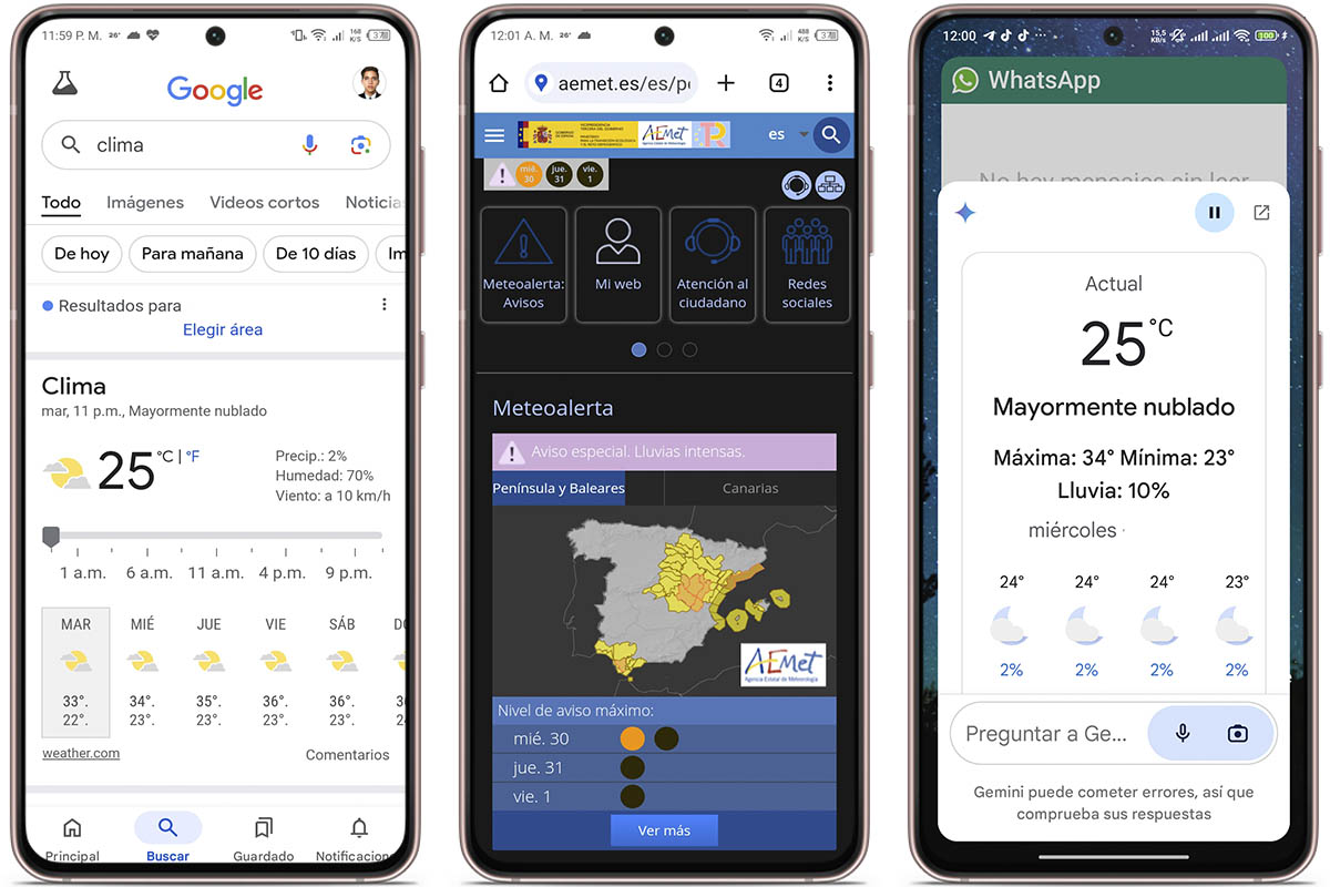 Cómo saber si va a llover o no: las mejores apps de tiempo