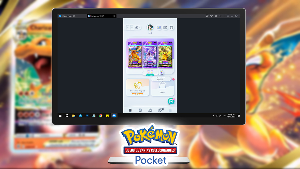 Cómo descargar y jugar a JCC Pokémon Pocket en PC