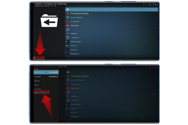 Cómo configurar el addon Balandro en español en Kodi 2024
