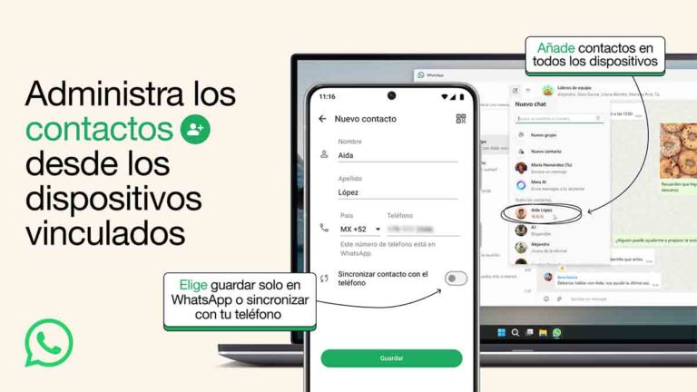 Cómo sincronizar los contactos de WhatsApp con la agenda de tu teléfono