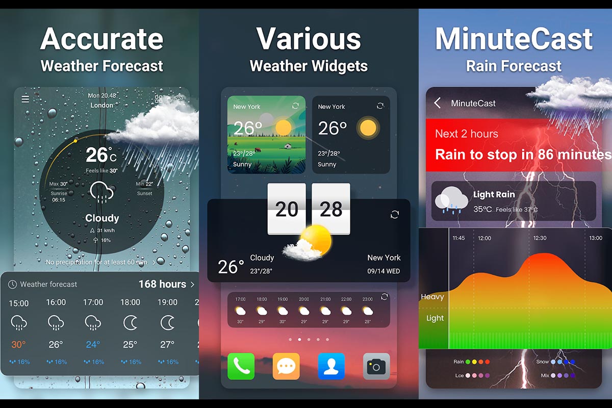 Cómo saber si va a llover o no: las mejores apps de tiempo