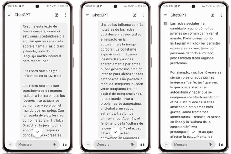 Cómo hacer resúmenes de textos largos con la app de ChatGPT sin que se ...