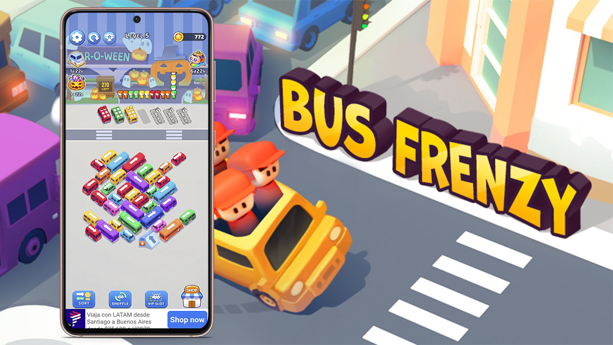 Todos los niveles de Bus Frenzy para no quedarte atascado en este juego ...
