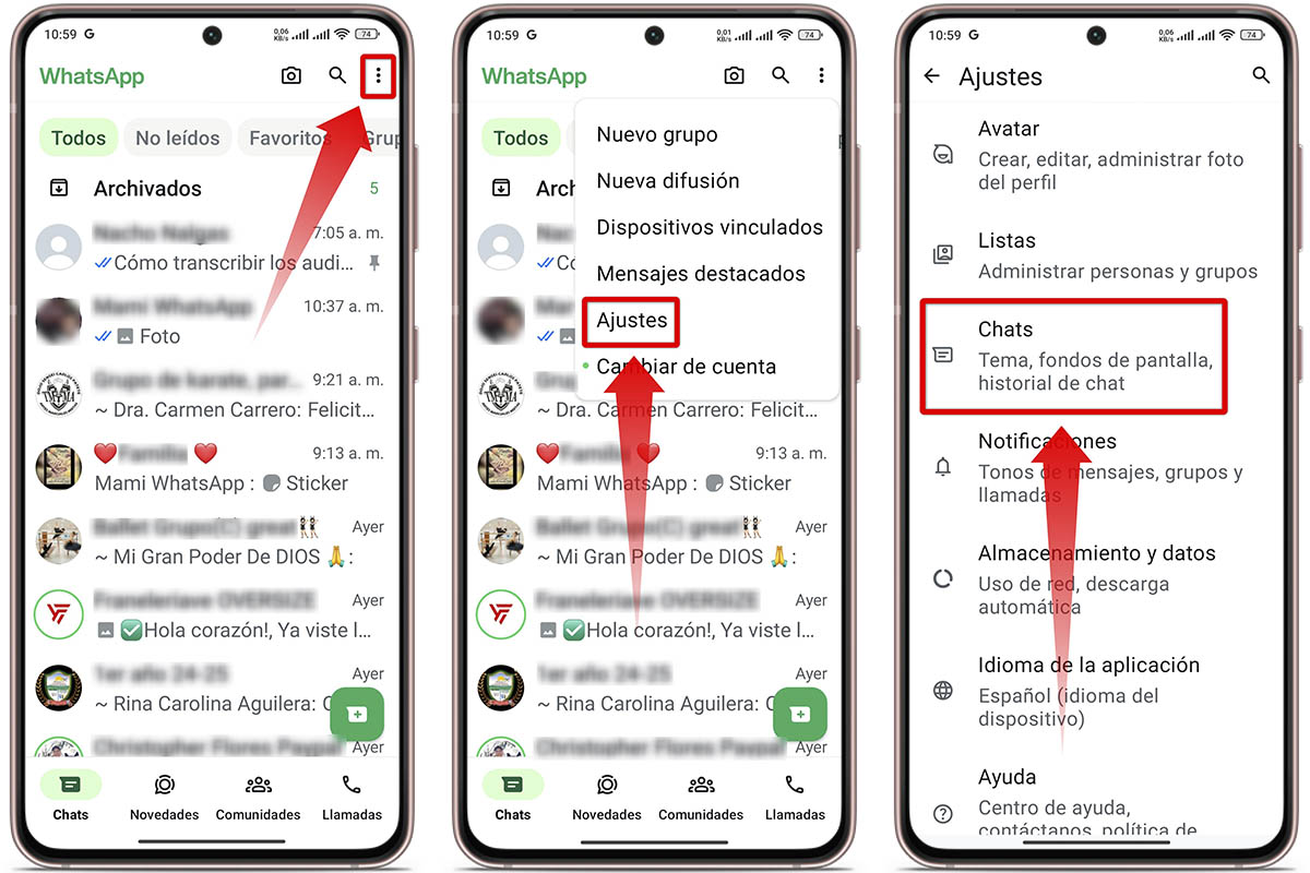 Cómo transcribir los audios de WhatsApp sin aplicaciones
