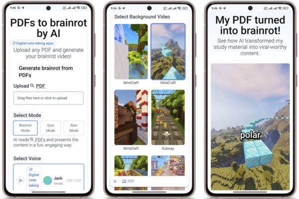 Text to Brainrot: cómo crear tus propios vídeos generativos virales de ...
