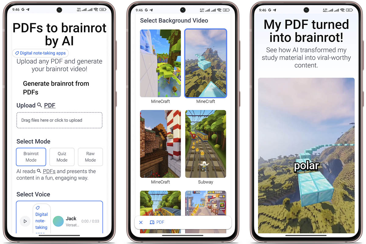 Text to Brainrot: cómo crear tus propios vídeos generativos virales de ...