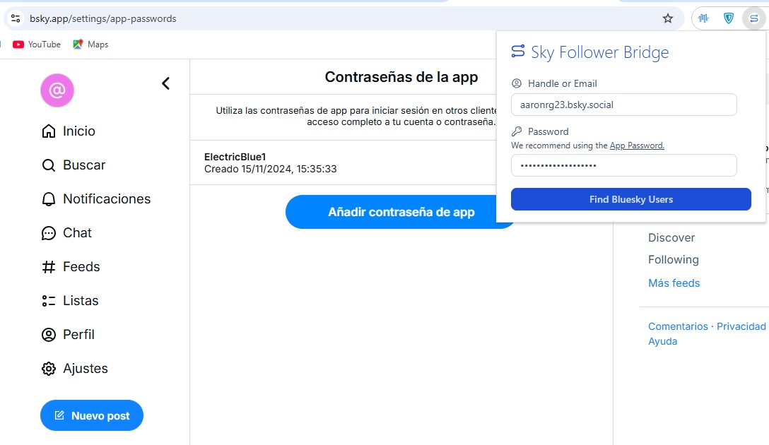 Cómo saber quién tiene cuenta en Bluesky