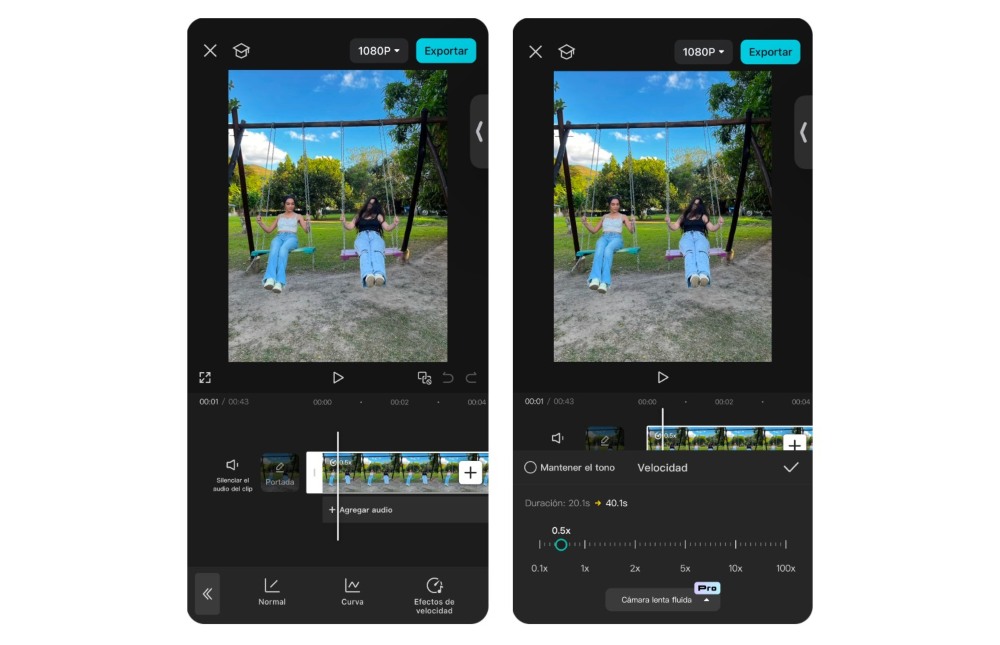 Cómo hacer que todas las fotos duren lo mismo en CapCut
