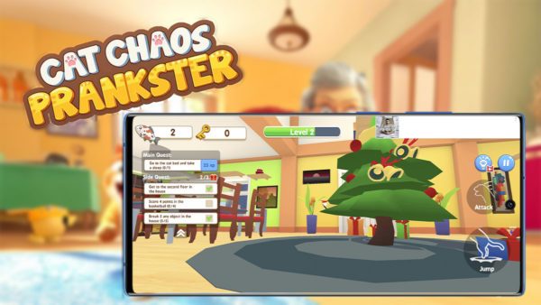Guía cómo jugar a Cat Chaos: Prankster