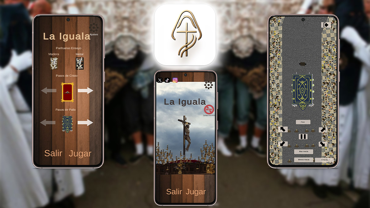 La Iguala, el juego más divertido de costaleros y pasos de Semana Santa