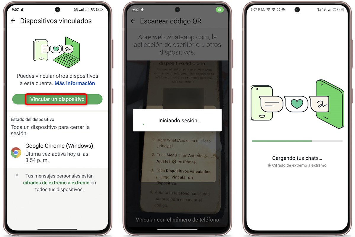 Cómo usar la misma cuenta de WhatsApp en dos móviles a la vez