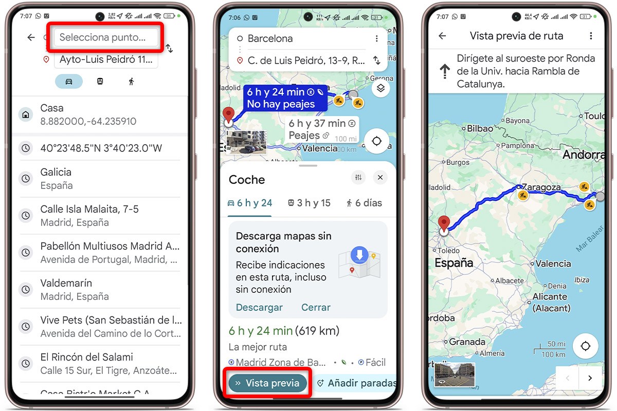 Cómo hacer rutas en coche eléctrico y consultar estaciones de carga en ...